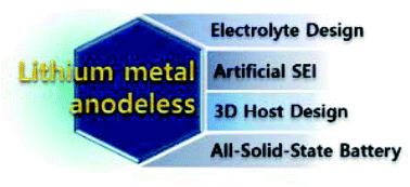 Toward high-performance anodeless batteries based on controlled lithium ...