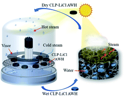 Atmospheric water harvester-assisted solar steam generation for highly ...