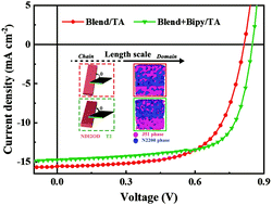 Optimization of local orientation and vertical phase separation by ...