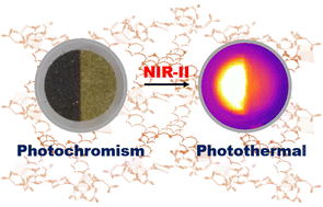 A radical photochromic metal–organic framework for boosting NIR-II ...