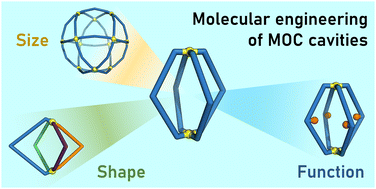 Molecular engineering of confined space in metal–organic cages ...