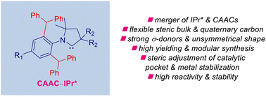 CAAC–IPr*: easily accessible, highly sterically-hindered cyclic (alkyl ...