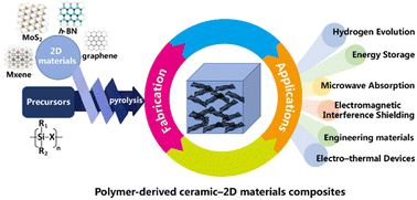 Recent advances in precursor-derived ceramics integrated with two ...