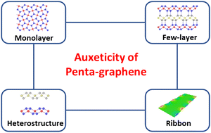 Auxeticity of monolayer, few-layer, vdW heterostructure and ribbon ...