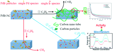 Synergetic effect between Pd2+ and Ir4+ species promoting direct ethane ...