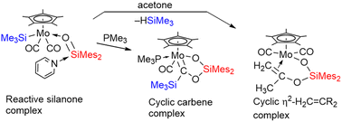 Synthesis and structure of a pyridine-stabilized silanone molybdenum ...