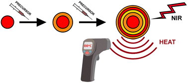 Temperature effects induced by NIR photo-stimulation within Ist and ...