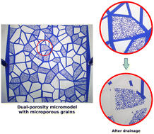Dual-porosity micromodels for studying multiphase fluid flow in ...