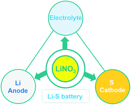 Deciphering the role of LiNO3 additives in Li–S batteries - Materials Horizons (RSC Publishing)