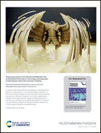 Back cover - Materials Horizons (RSC Publishing)