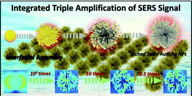 Etched-spiky Au@Ag plasmonic-superstructure monolayer films for triple ...
