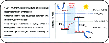 Rational design of a 2D TiO2–MoO3 step-scheme heterostructure for ...