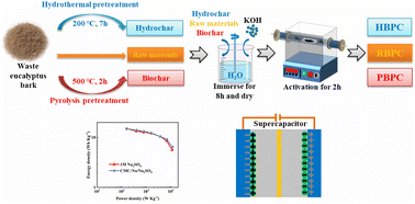 Different pretreatment methods combined with subsequent activation to ...
