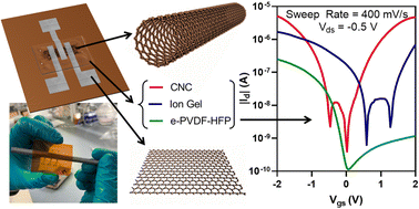 Ionic dielectrics for fully printed carbon nanotube transistors: impact ...