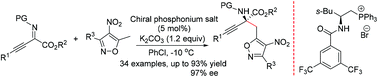 Amide phosphonium salt catalyzed enantioselective Mannich addition of ...
