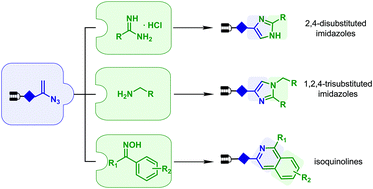 Vinyl azide as a synthon for DNA-compatible divergent transformations ...