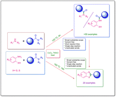 Cu-catalysed transamidation of unactivated aliphatic amides - Organic ...