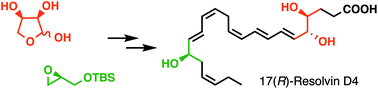 Stereocontrolled total synthesis of Resolvin D4 and 17(R)-Resolvin D4 ...