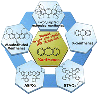 Xanthene-based functional dyes: towards new molecules operating in the ...