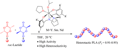Highly heteroselective ring-opening polymerization of rac-lactide ...