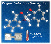 The first observation of 3,1-benzoxazine polymerization for developing ...