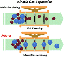 Kinetic separation of C2H6/C2H4 in a cage-interconnected metal–organic ...