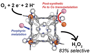 Electrocatalytic production of hydrogen peroxide enabled by post ...