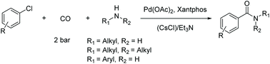 A general synthesis of aromatic amides via palladium-catalyzed direct ...