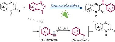 Visible-light-photocatalysis driven denitrogenative/radical 1,3-shift ...