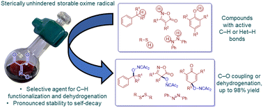 Diacetyliminoxyl as a selective radical reagent for organic synthesis ...