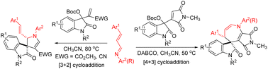 Selective construction of spiro[indoline-3,5′-pyrrolo[3,4-b]azepines ...