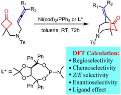 Mechanistic study of nickel-catalyzed intramolecular [4 + 2 ...