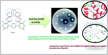 Synthesis, characterization, in silico molecular docking, and antibacterial activities of some ...