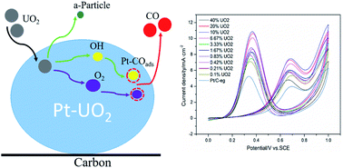 Research on UO2 modification of a direct ethanol fuel cell Pt/C ...