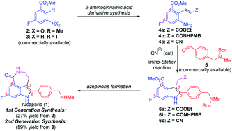 A cyanide-catalyzed imino-Stetter reaction enables the concise total ...