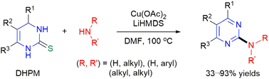 Copper-promoted dehydrosulfurative carbon–nitrogen cross-coupling with ...
