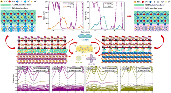 Electrical transport properties of TiO2/MAPbI3 and SnO2/MAPbI3 ...