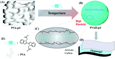 Preparation of a multifunctional organogel and its electrochemical ...