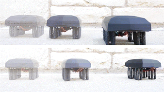 Motorized, untethered soft robots via 3D printed auxetics - Soft Matter ...