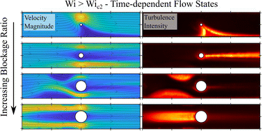 Effect of blockage ratio on flow of a viscoelastic wormlike micellar ...