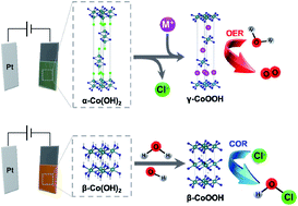 Chemical and electrochemical synthesis of cobalt hydroxides: selective ...