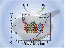 Heterostructure from heteromixture: unusual OER activity of FeP and CoP ...