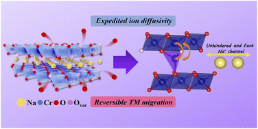 Facilitating reversible transition metal migration and expediting ion ...