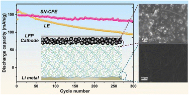 An in situ formed copolymer electrolyte with high ionic conductivity ...