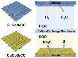 Electrocatalytic sulfion recycling assisted energy-saving hydrogen ...