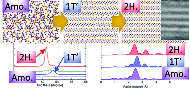 Phase control of sputter-grown large-area MoTe2 films by preferential ...