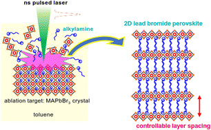 Fabrication of two-dimensional hybrid organic–inorganic lead halide ...