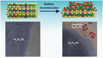 Unraveling the surface self-reconstruction of Fe-doped Ni-thiophosphate ...
