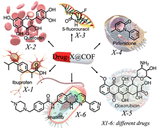 Drug delivery using biocompatible covalent organic frameworks (COFs ...