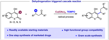 Direct synthesis of alkylated 4-hydroxycoumarin derivatives via a ...